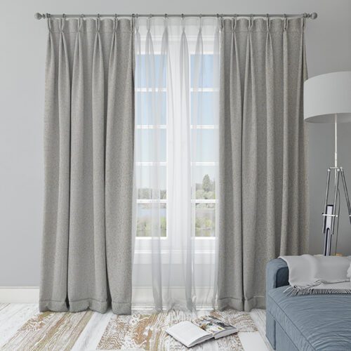 Blockout Curtain – Eyelet / Lined and Taped – Dune Cream – Horrockses Linen